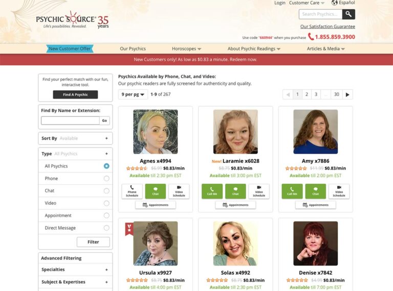 Best Online Psychics: Kasamba vs Keen vs Psychic Source vs Ask Now vs ...